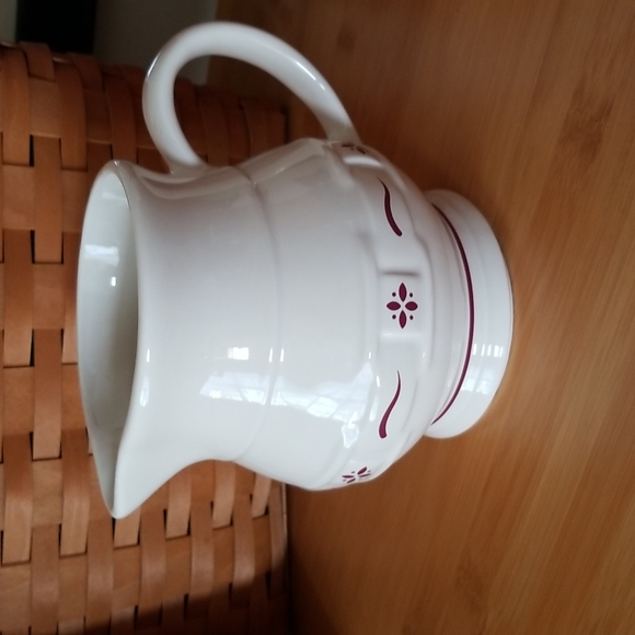 Longaberger | Kitchen | Longaberger Small Juice Pitcher In Traditional ...